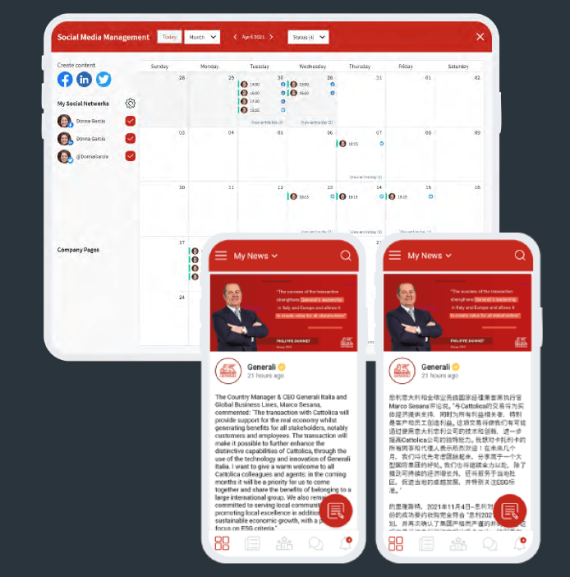 Generali: Turn Agents into Digital Opinion Leaders - Sociabble