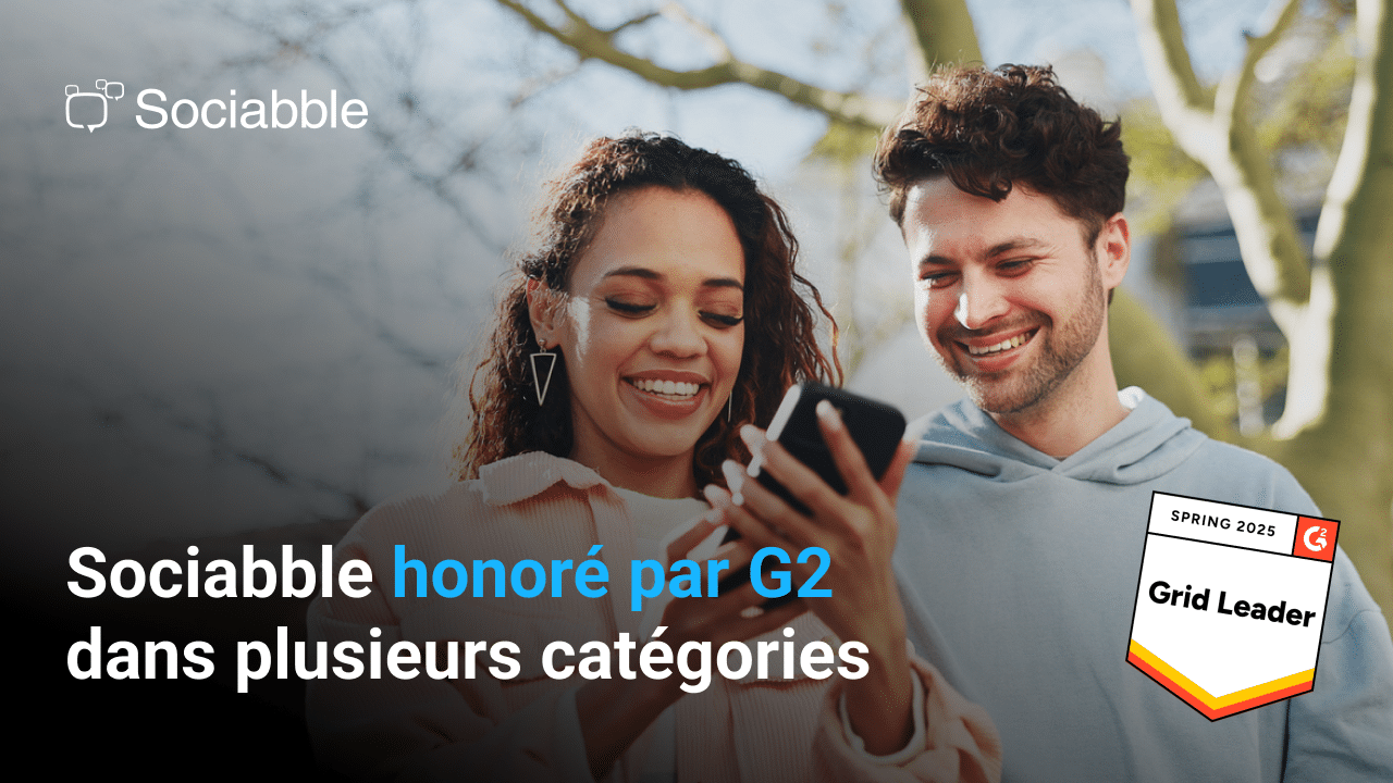 Sociabble, leader en engagement collaborateur selon G2