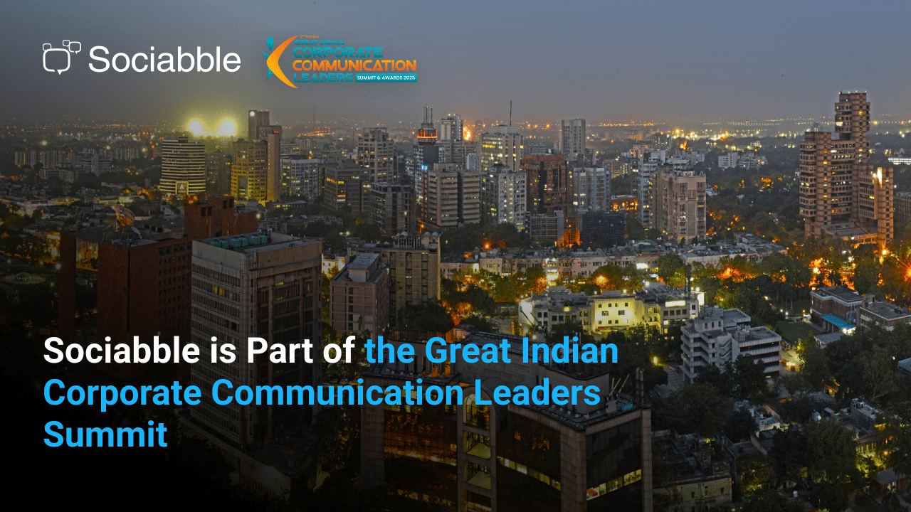Sociabble & The 2025 Great Indian Corporate Communication Leaders Summit