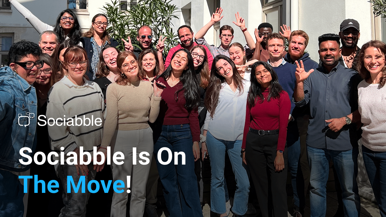 Sociabble is on the move! Check out our new Paris address.