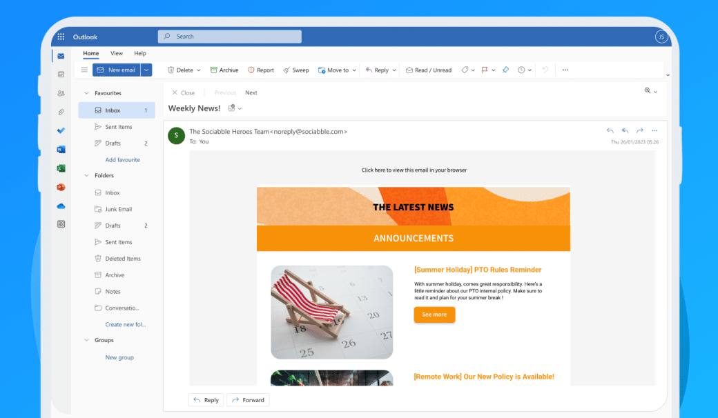 10 idées de contenus pour votre newsletter interne